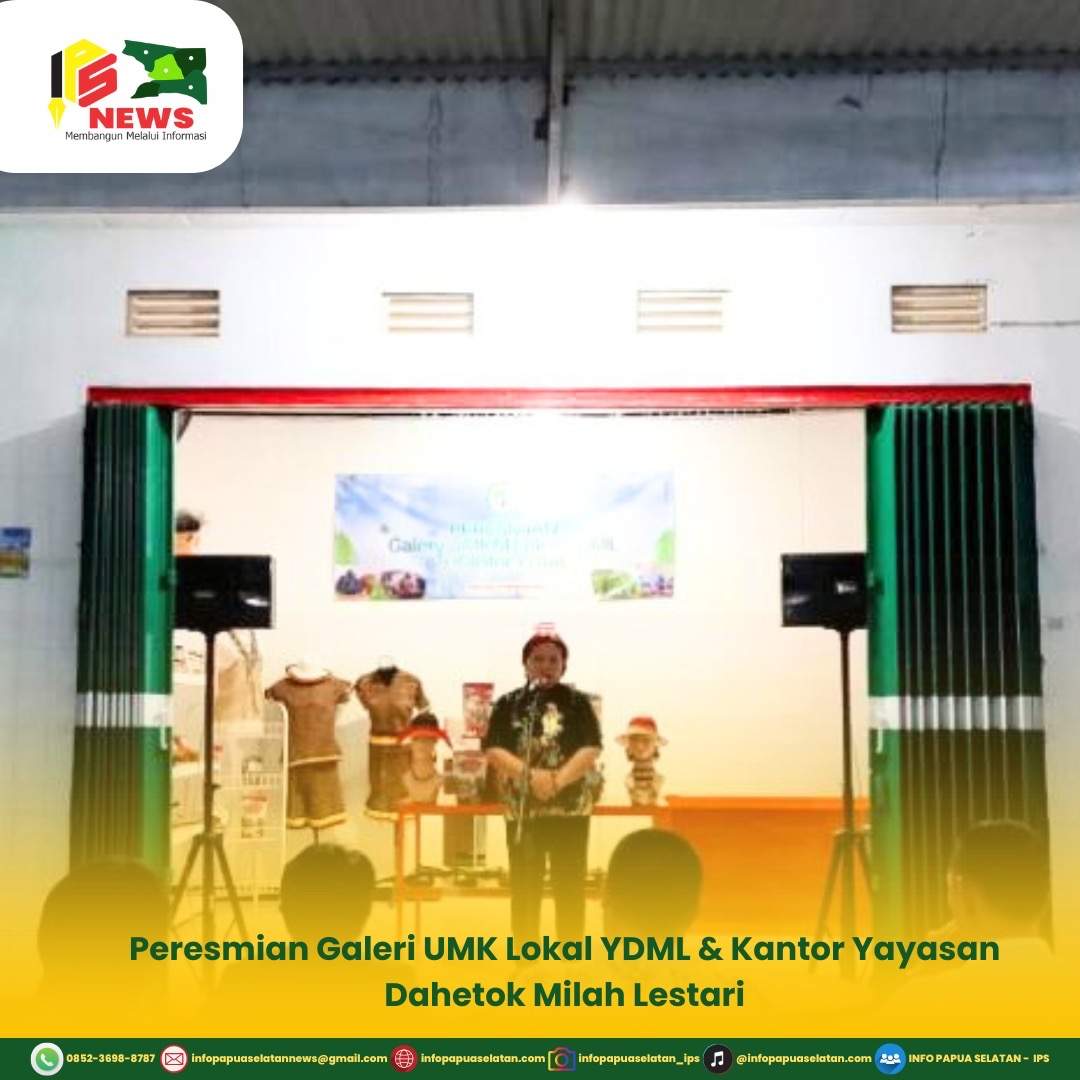 Galeri UMKM Lokal YDML Resmi Dibuka: Wadah Strategis untuk Produk Lokal ...